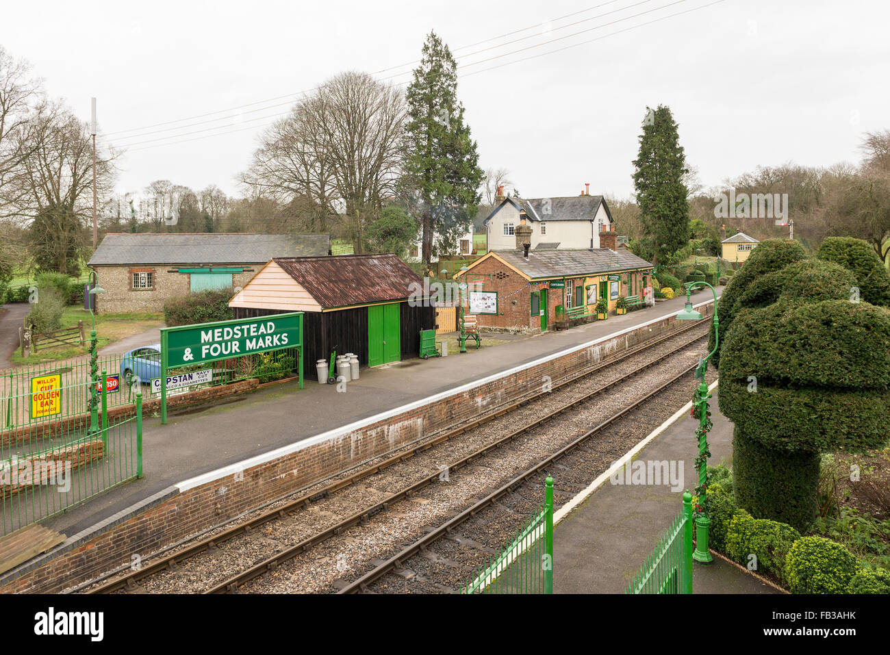 Medstead and four marks station hi-res stock photography and images - Alamy