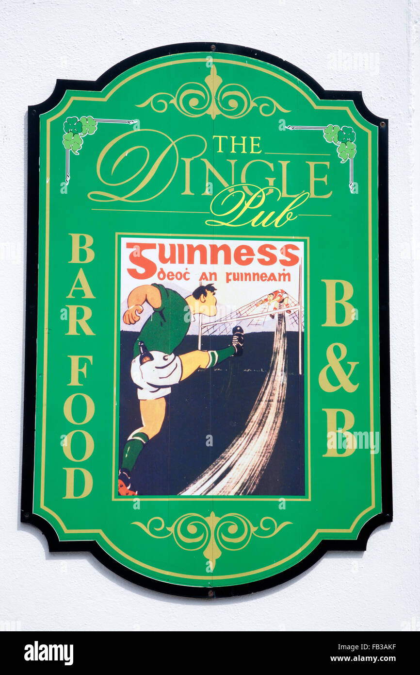 Dingle pub sign hi-res stock photography and images - Alamy