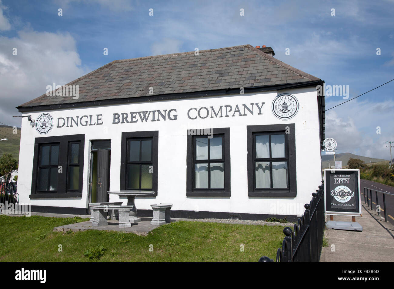 Dingle Brewing Company Sign, Ireland Stock Photo - Alamy