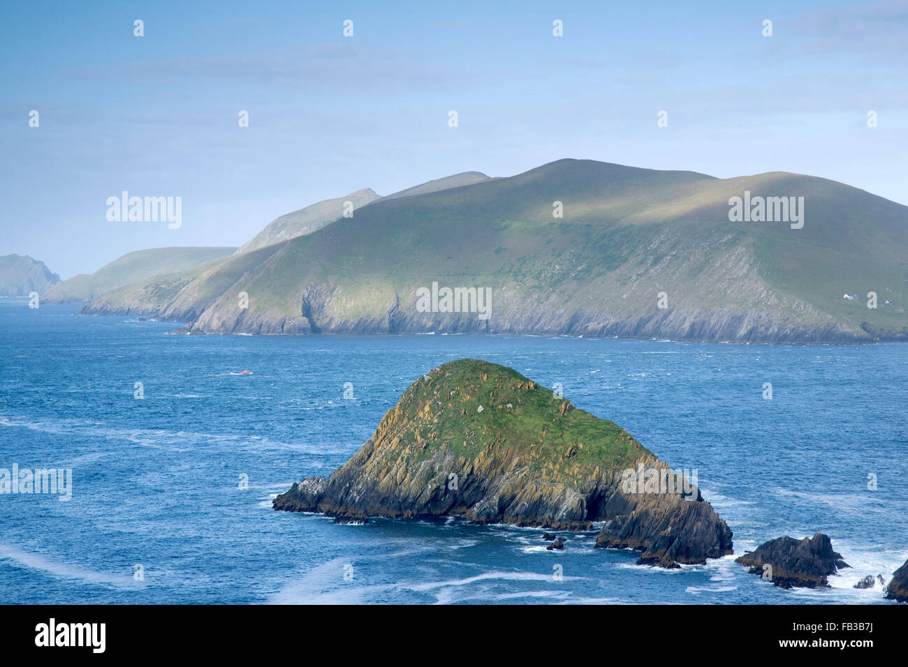 Lure and Blasket Islands, Dingle Peninsula, Ireland Stock Photo - Alamy