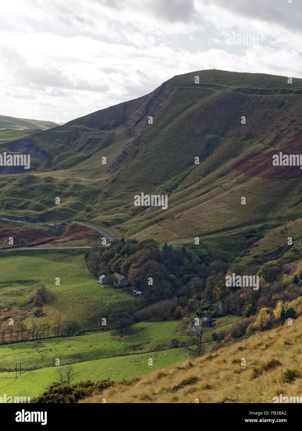 Mam Tor, Peak District National Park, Derbyshire UK Stock Photo - Alamy