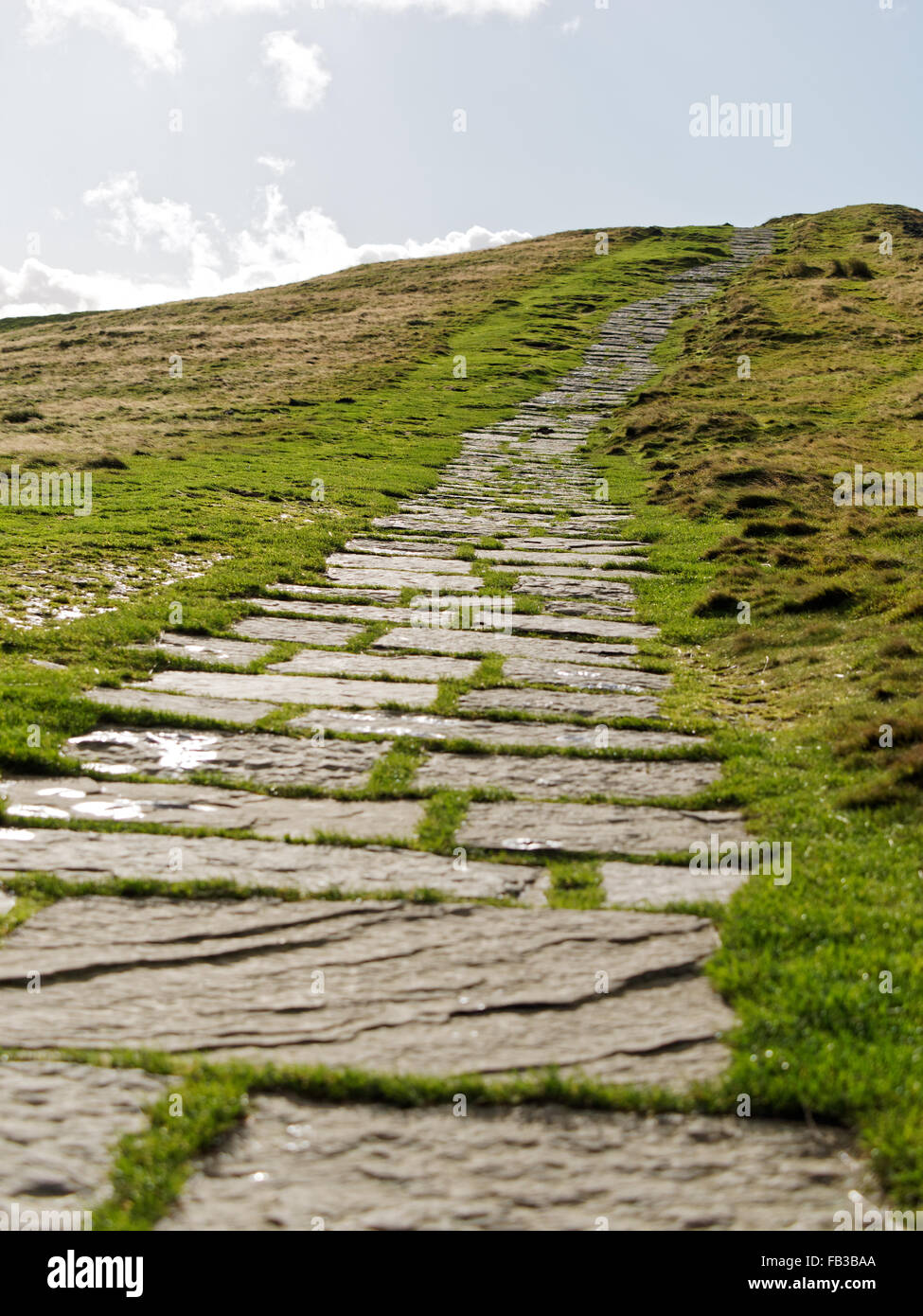 Mam tor footpath hi-res stock photography and images - Alamy