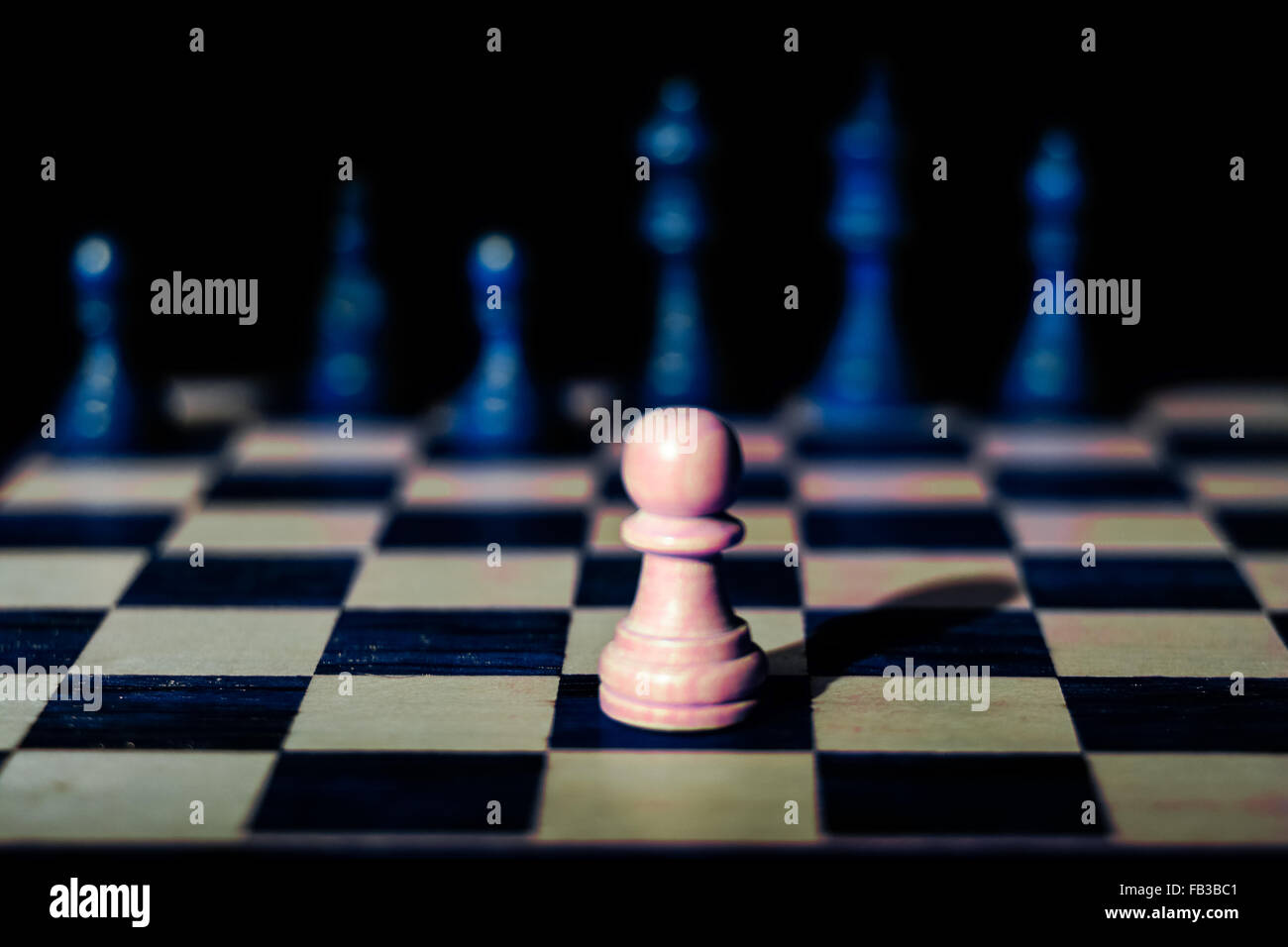 Lone chess stand up hi-res stock photography and images - Alamy