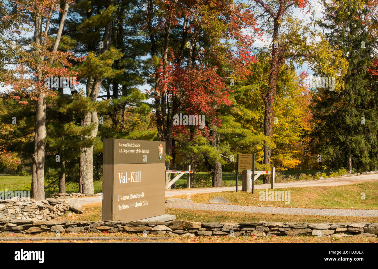 Eleanor Roosevelt Val-Kill historic site NY museum Stock Photo - Alamy