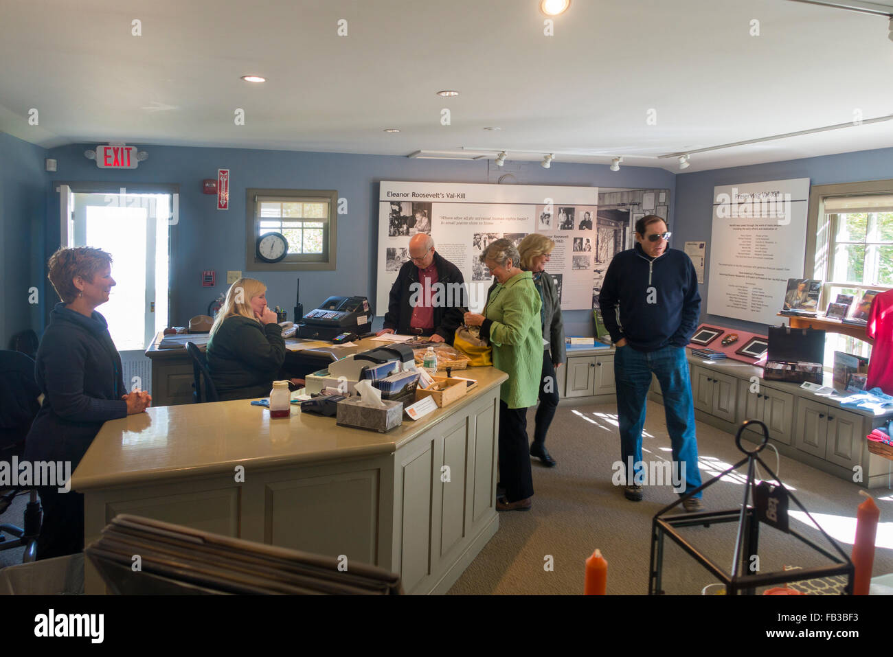 Eleanor Roosevelt Val-Kill historic site NY museum Stock Photo - Alamy