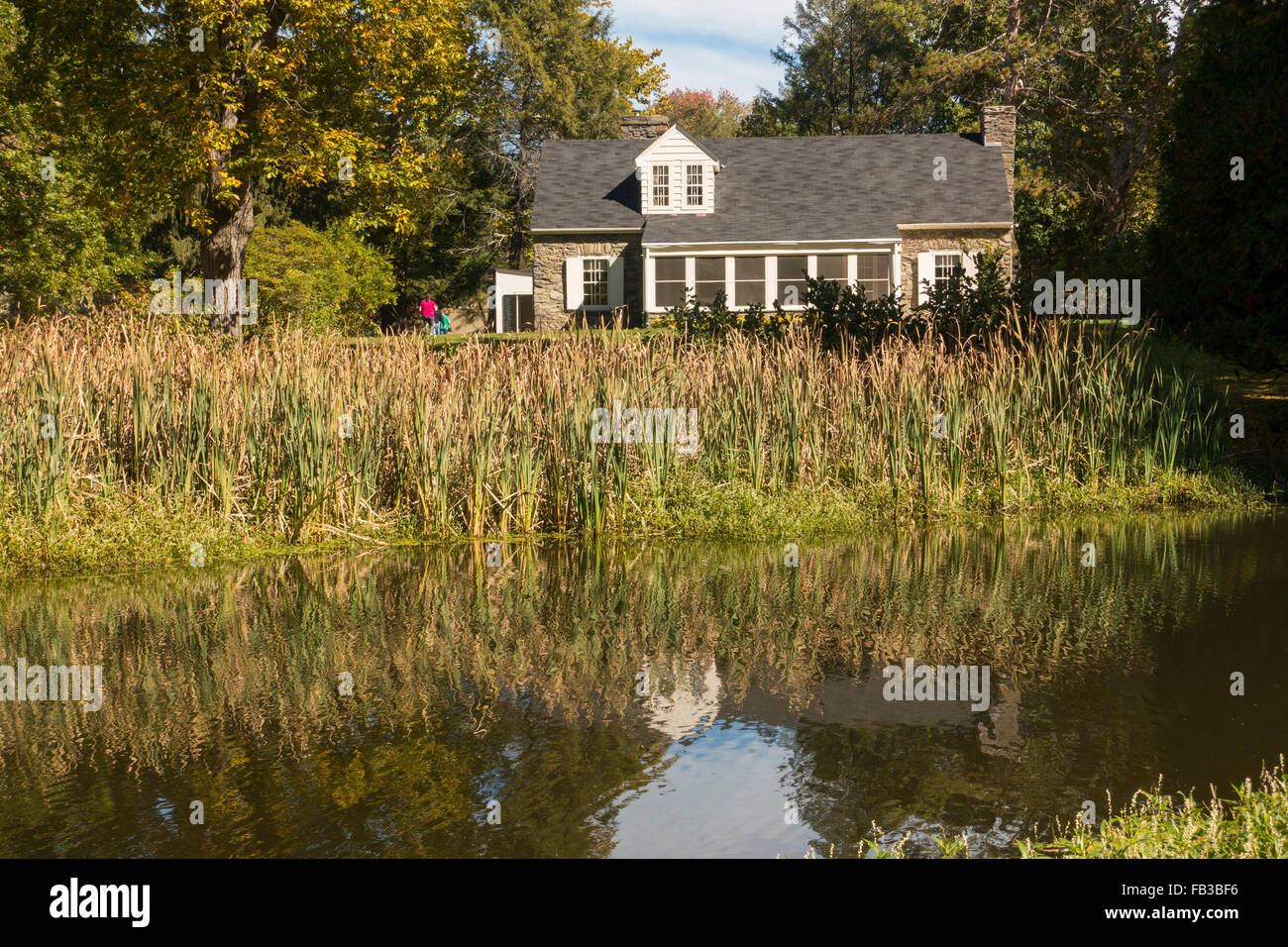 Eleanor Roosevelt Val-Kill historic site NY museum Stock Photo - Alamy