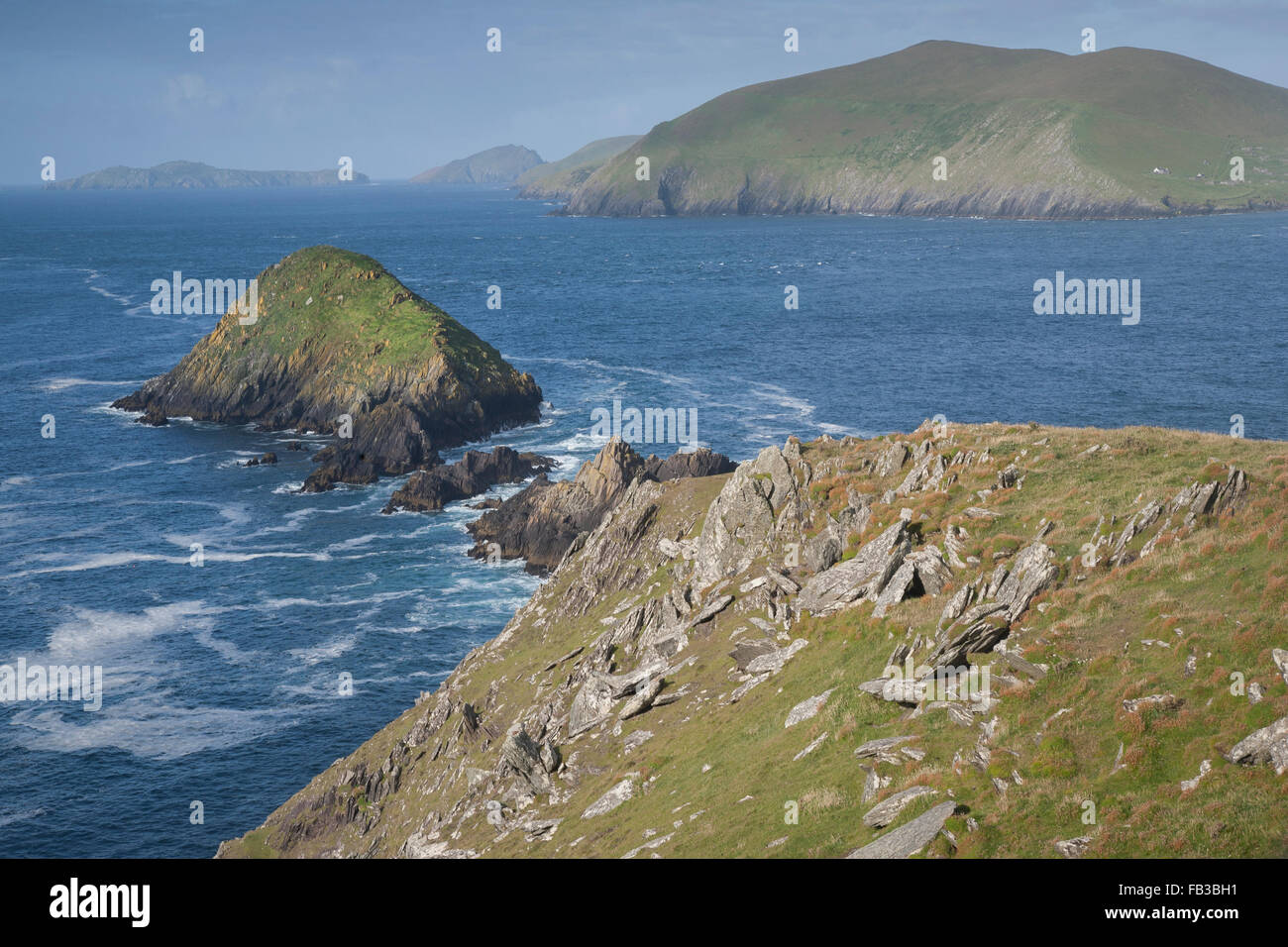 Lure and Blasket Islands, Dingle Peninsula, Ireland Stock Photo - Alamy