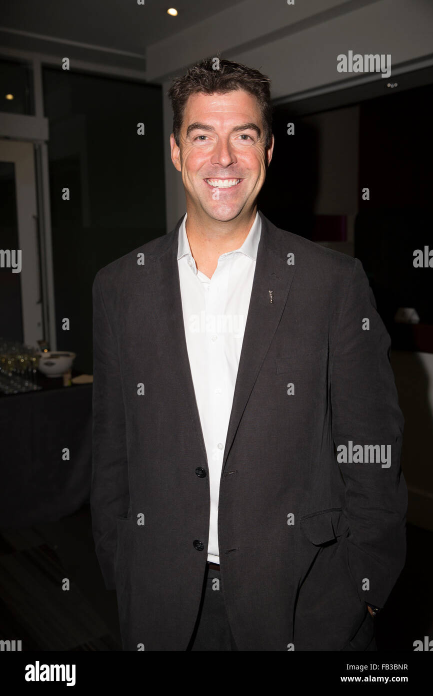 London,UK,8th January 2016,America's Cup commentator Tucker Thompson at ...