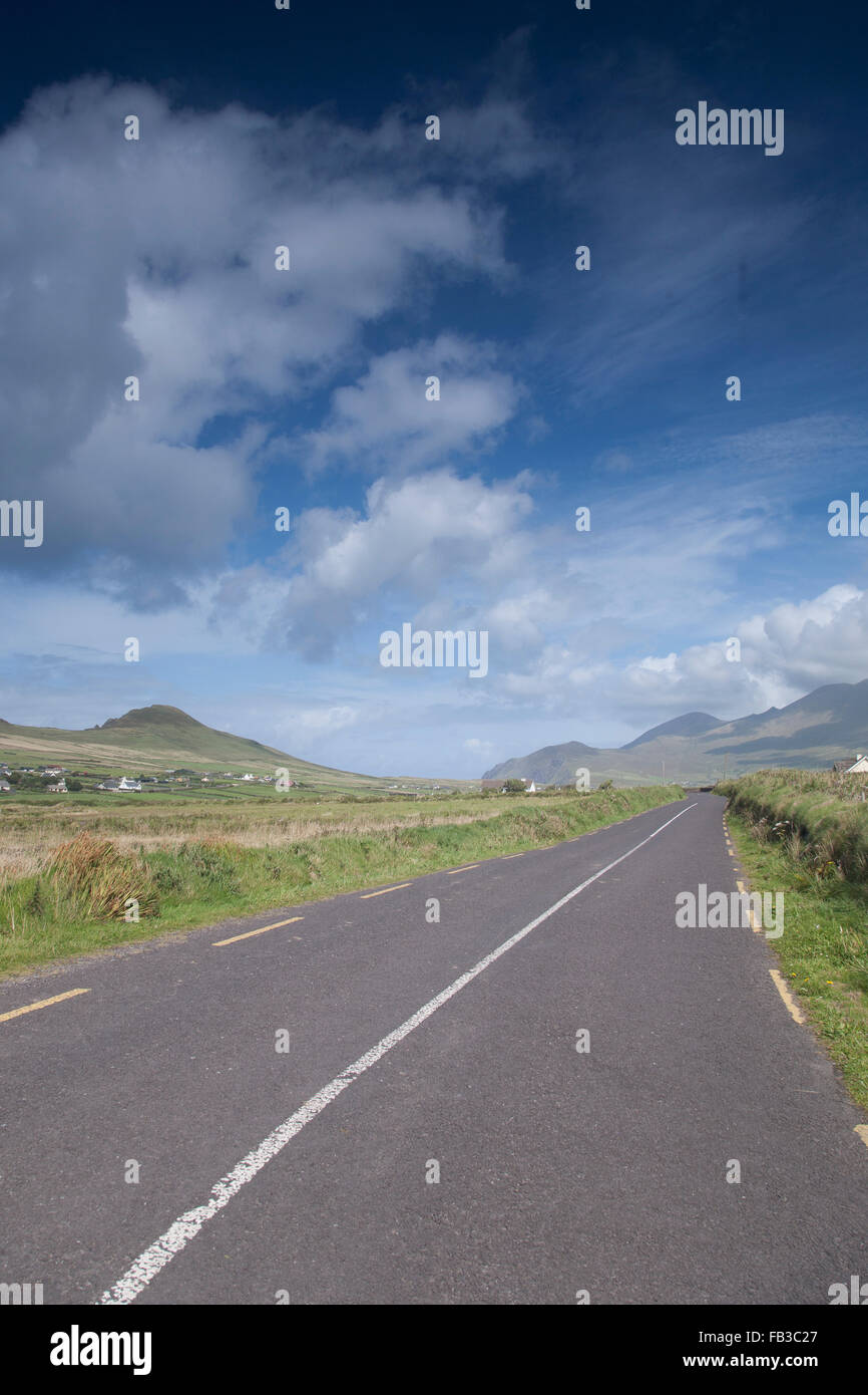 Open Road on Dingle Peninsula, Ireland Stock Photo - Alamy