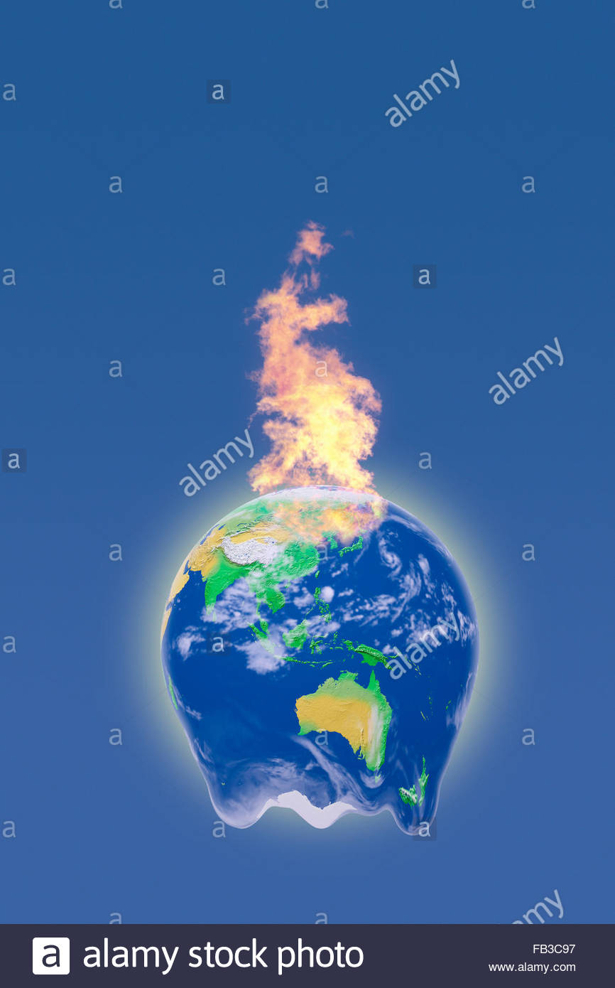 Planet Earth Melt High Resolution Stock Photography and Images - Alamy