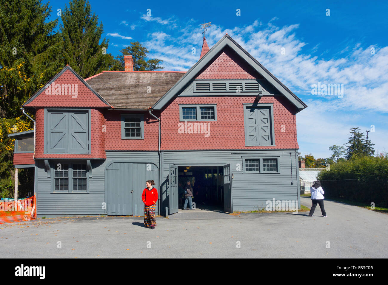 Franklin D Roosevelt presidential library and museum Stock Photo - Alamy