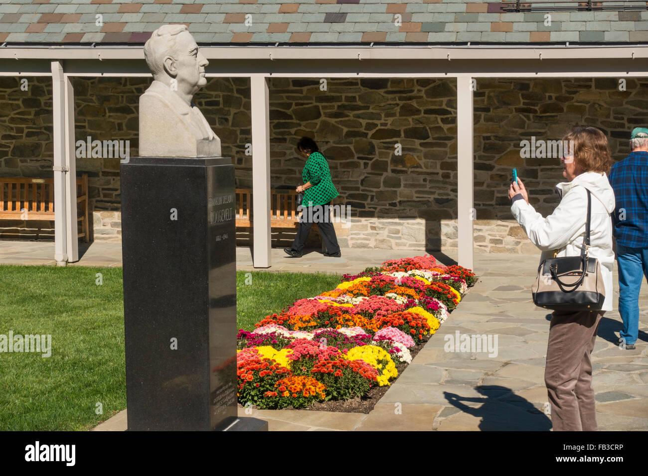 Franklin D Roosevelt presidential library and museum Stock Photo - Alamy