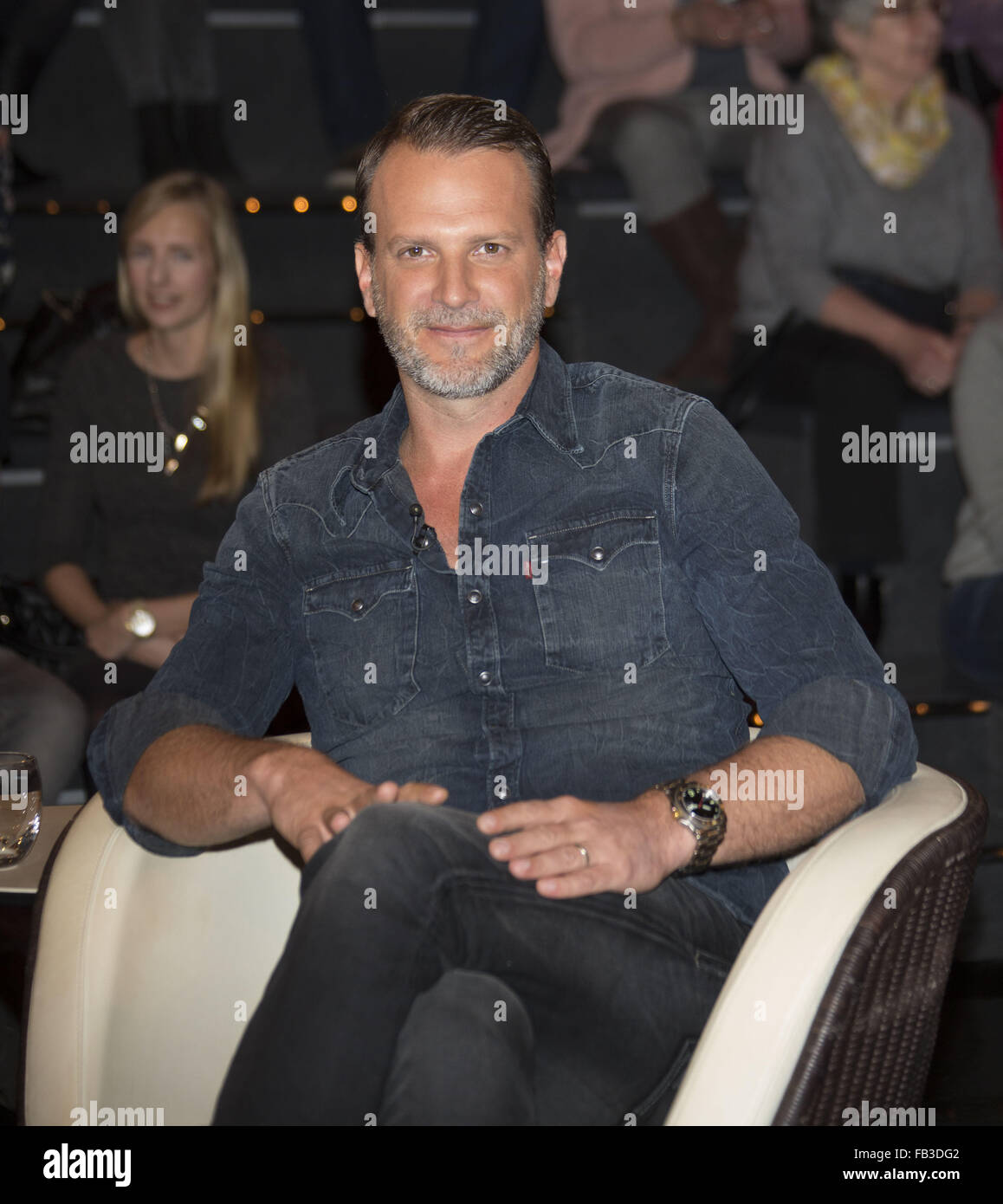 German ZDF TV talkshow Markus Lanz at Fernsehmacher-Studio estimated ...