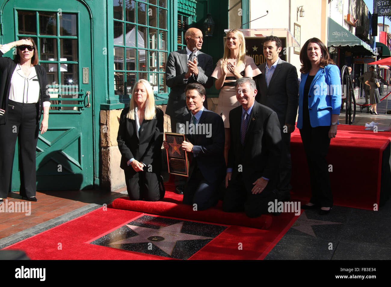 Rob Lowe honored with a star on the Hollywood Walk of Fame Featuring ...