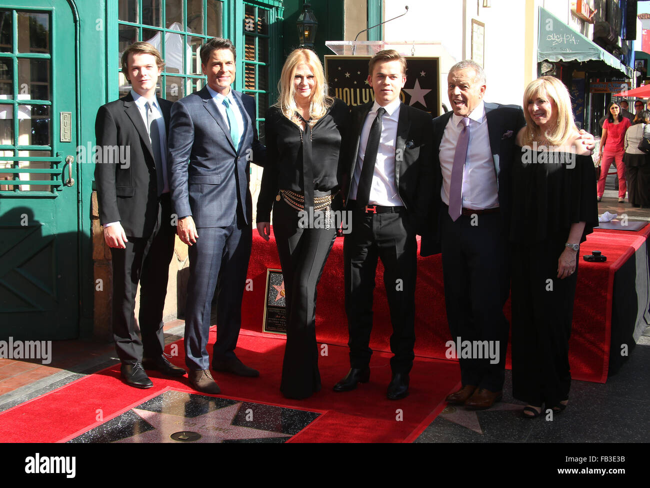 Rob Lowe honored with a star on the Hollywood Walk of Fame Featuring ...