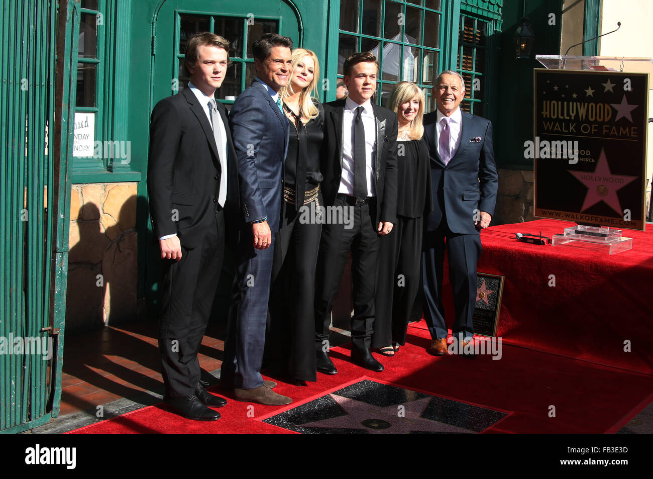 Rob Lowe honored with a star on the Hollywood Walk of Fame Featuring ...