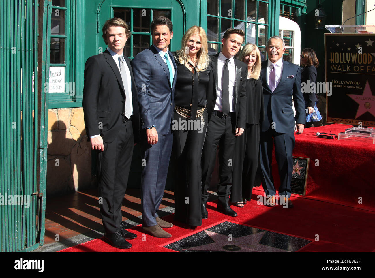 Rob Lowe honored with a star on the Hollywood Walk of Fame Featuring ...