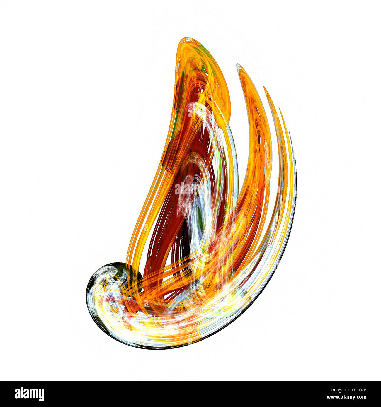 Decorative digital background Cut Out Stock Images & Pictures - Alamy