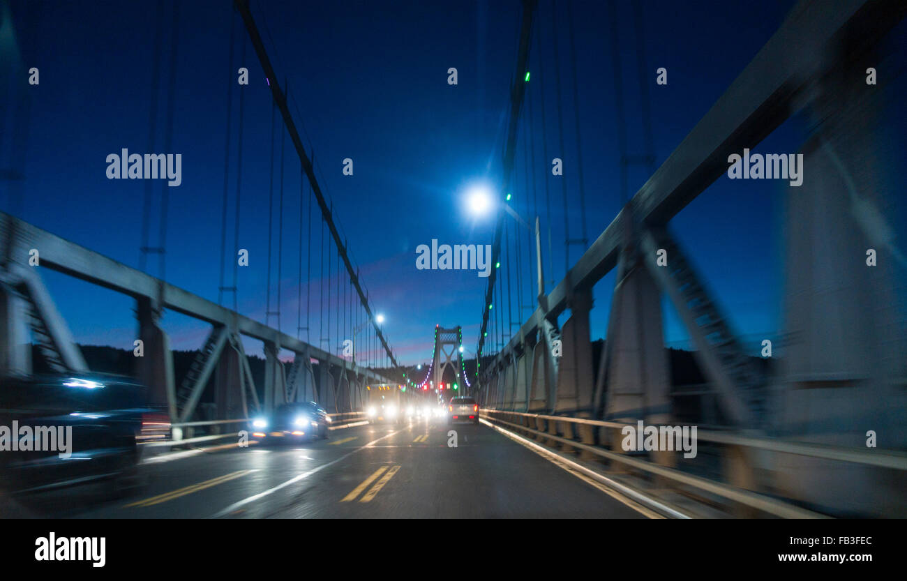The franklin delano roosevelt mid hudson bridge hi-res stock ...