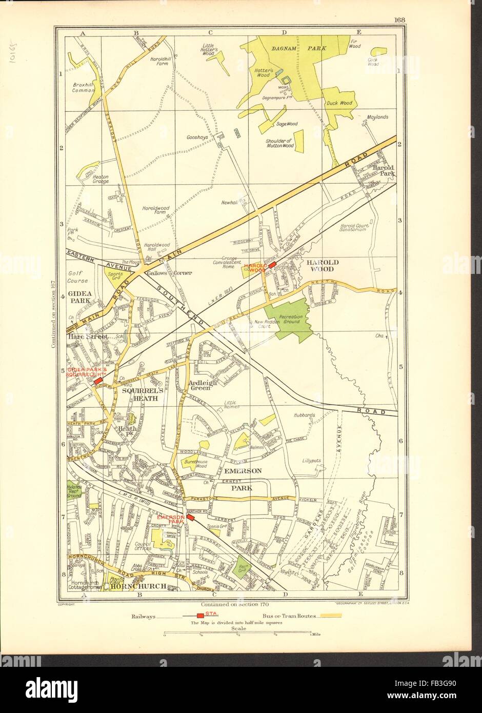 Emerson map hi-res stock photography and images - Alamy