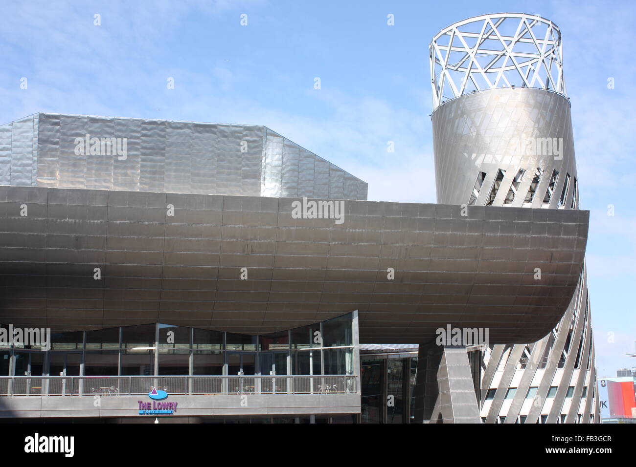 The Lowry Centre in Salford Quays, Greater Manchester Stock Photo - Alamy