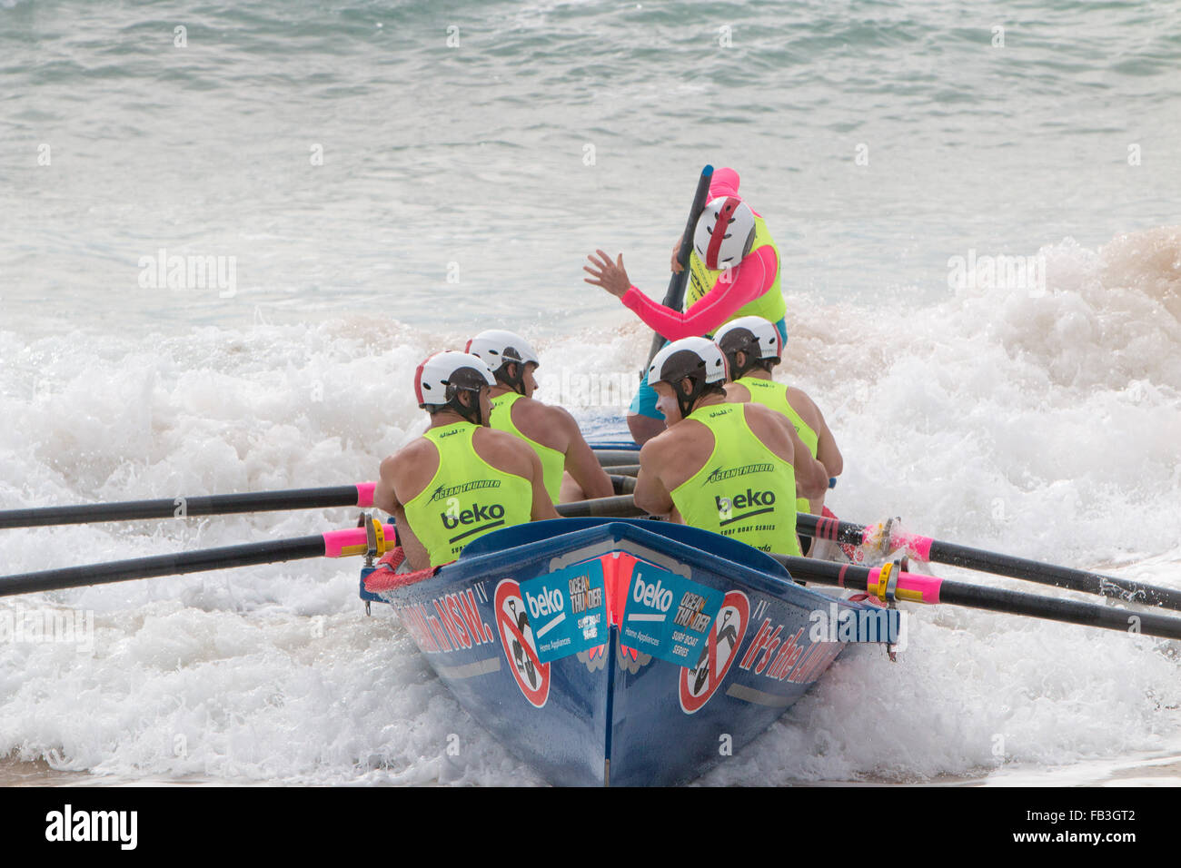 Sydney, Australia. 9th January, 2016. Ocean Thunder elite pro mens and ...