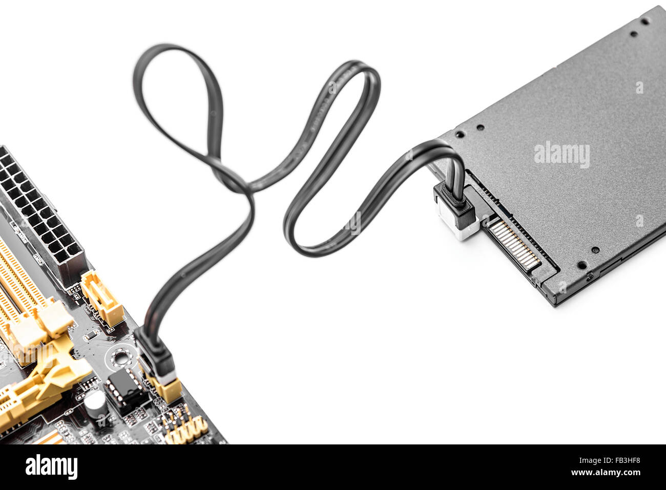 SSD drive isolated Stock Photo - Alamy