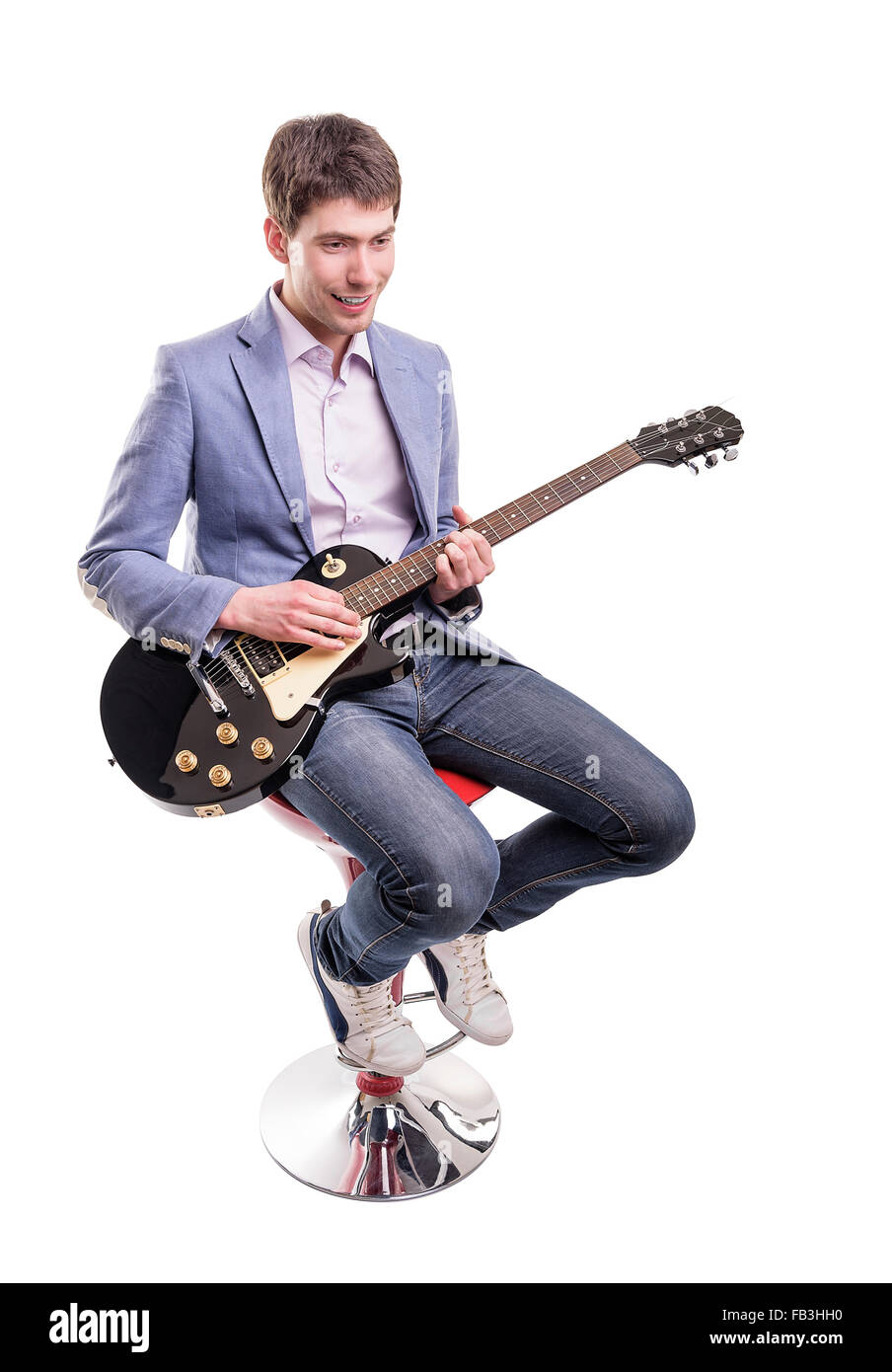 Rock roll singer musician Cut Out Stock Images & Pictures - Alamy