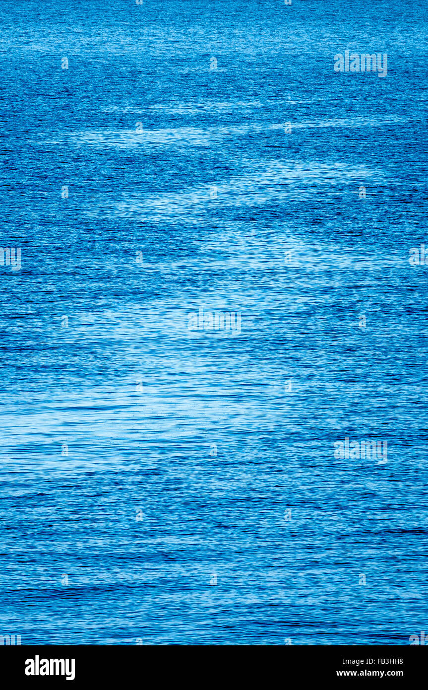 Currents in the waters of Puget Sound create a wavy s-curve pattern in ...