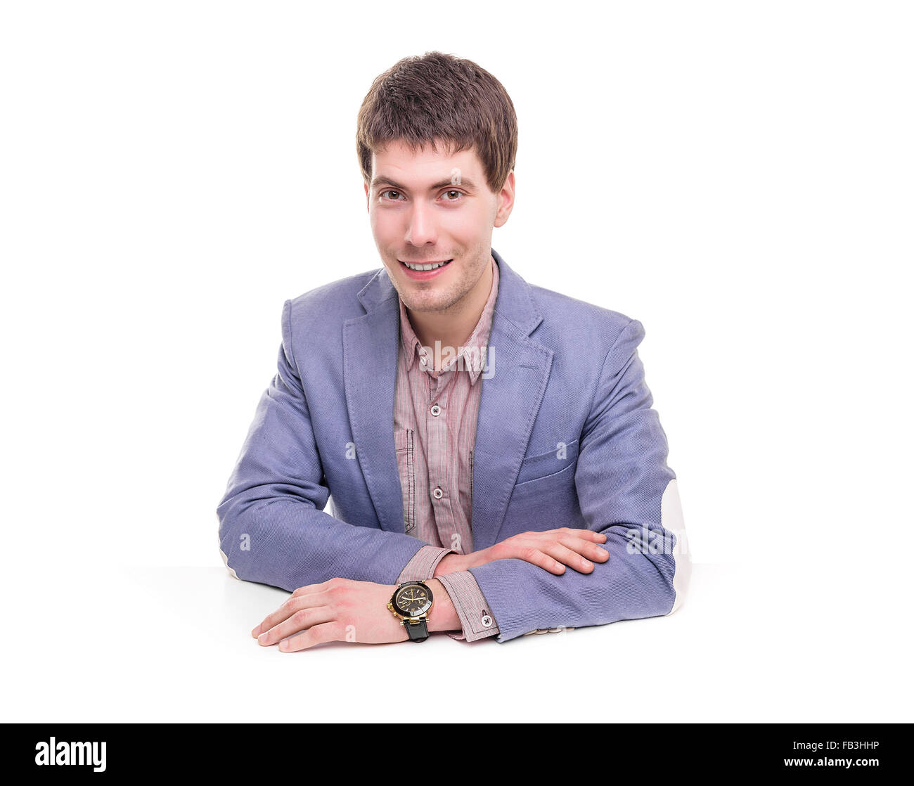 Smart pose young corporate man hi-res stock photography and images - Alamy