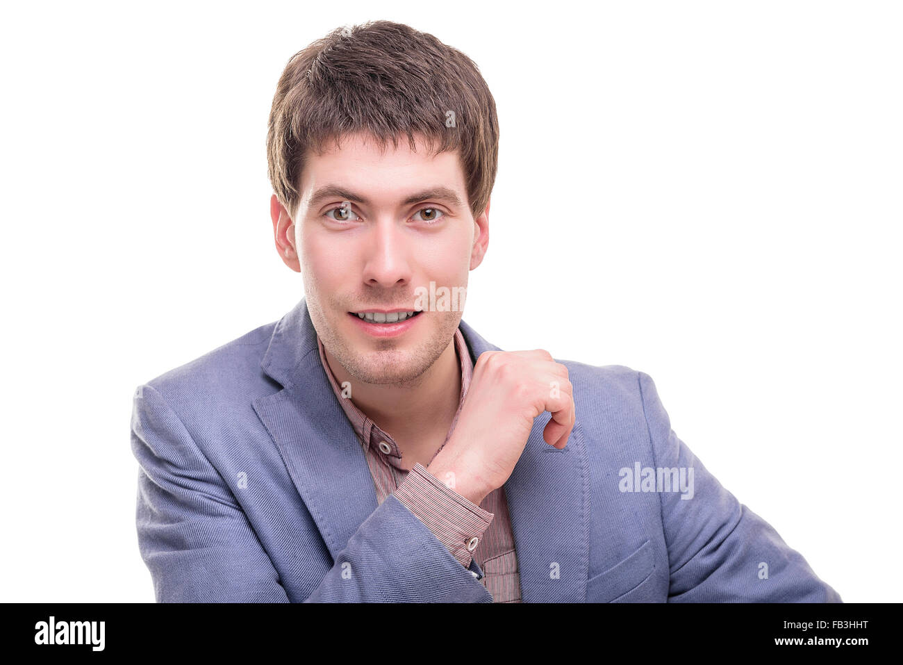 Successful young business man Stock Photo - Alamy