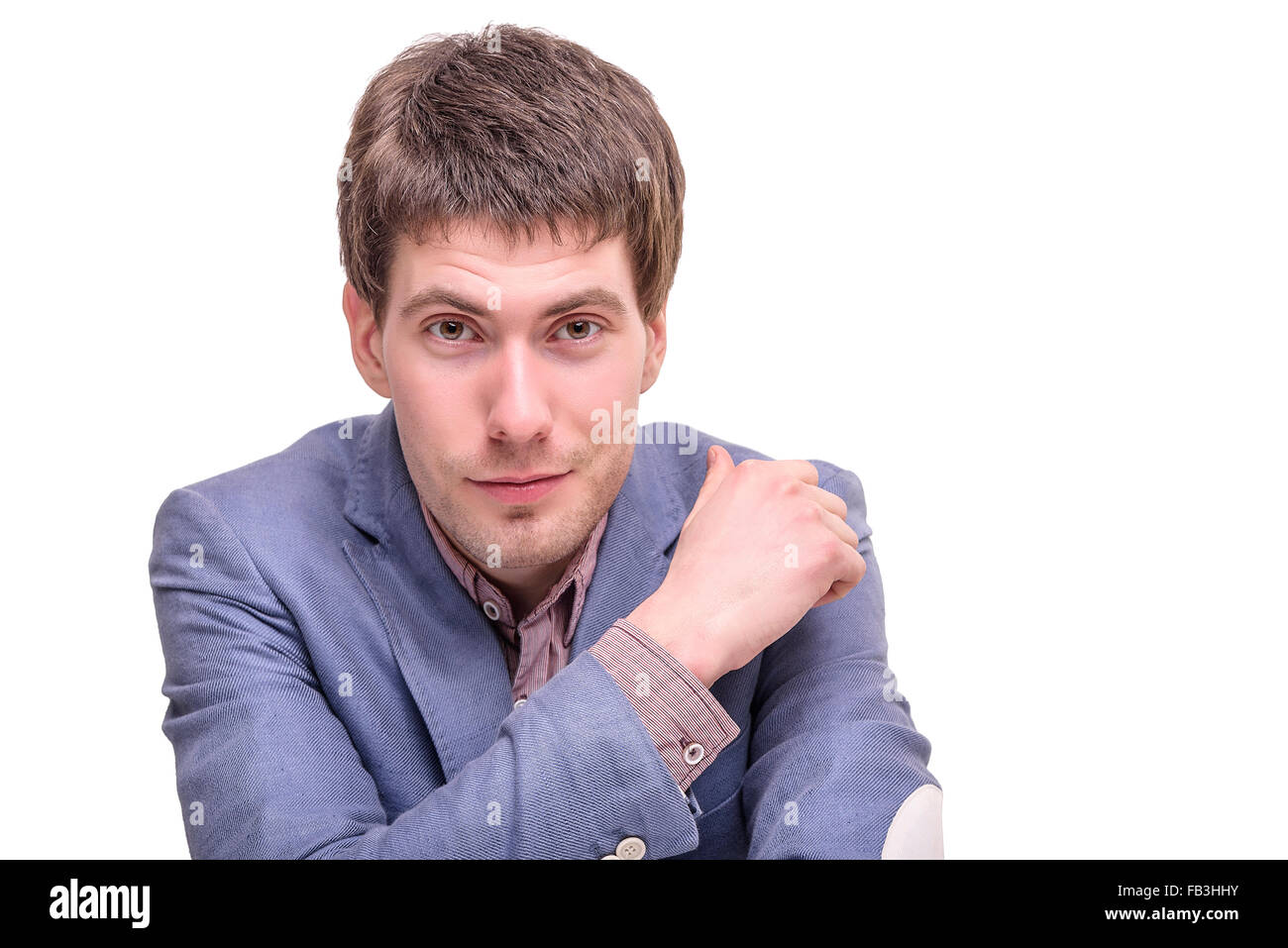 Successful young business man Stock Photo - Alamy