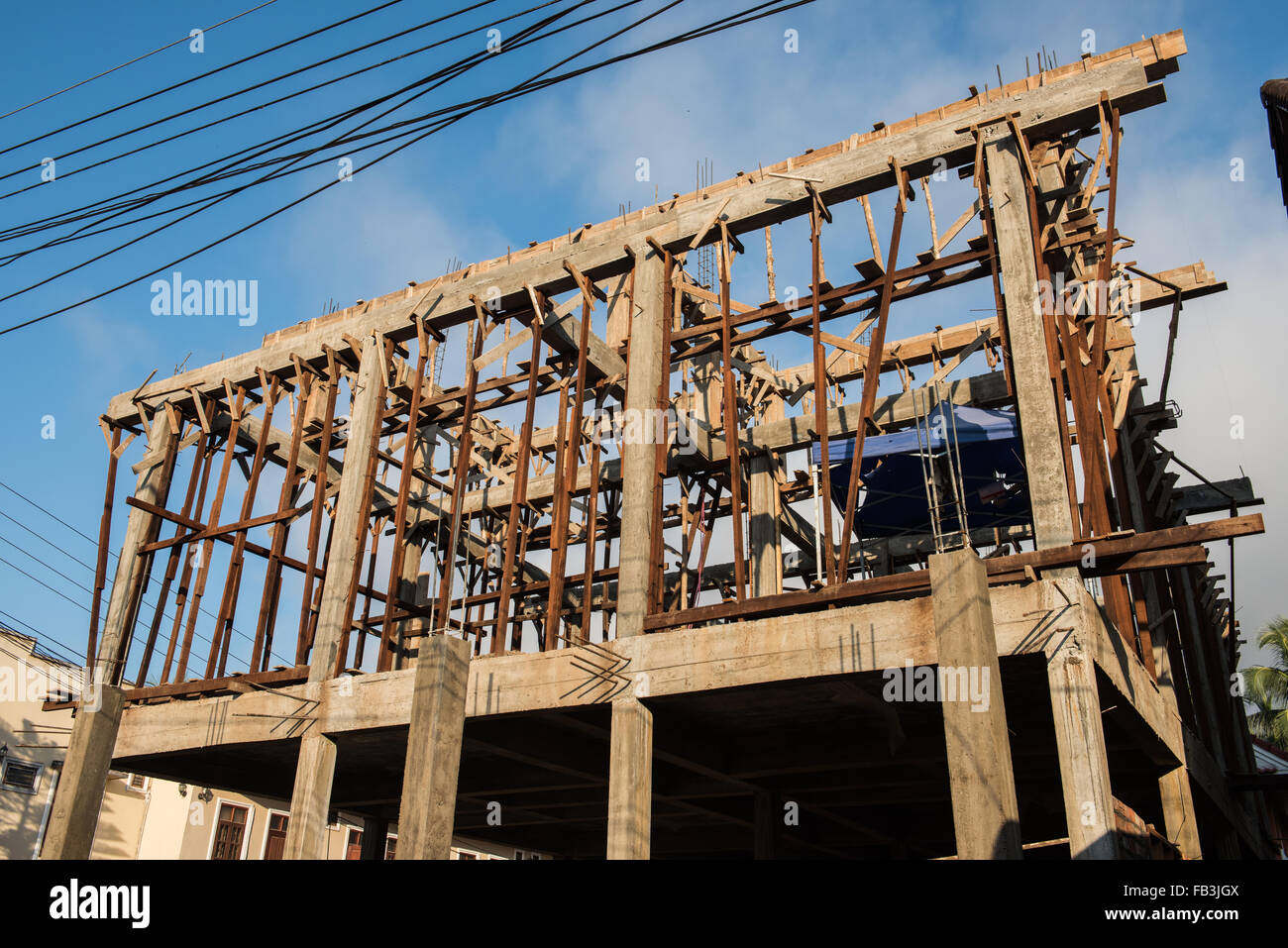 Half Constructed Building Stock Photo - Alamy