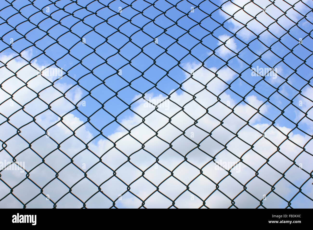 wire fence on sky background during the daytime Stock Photo - Alamy