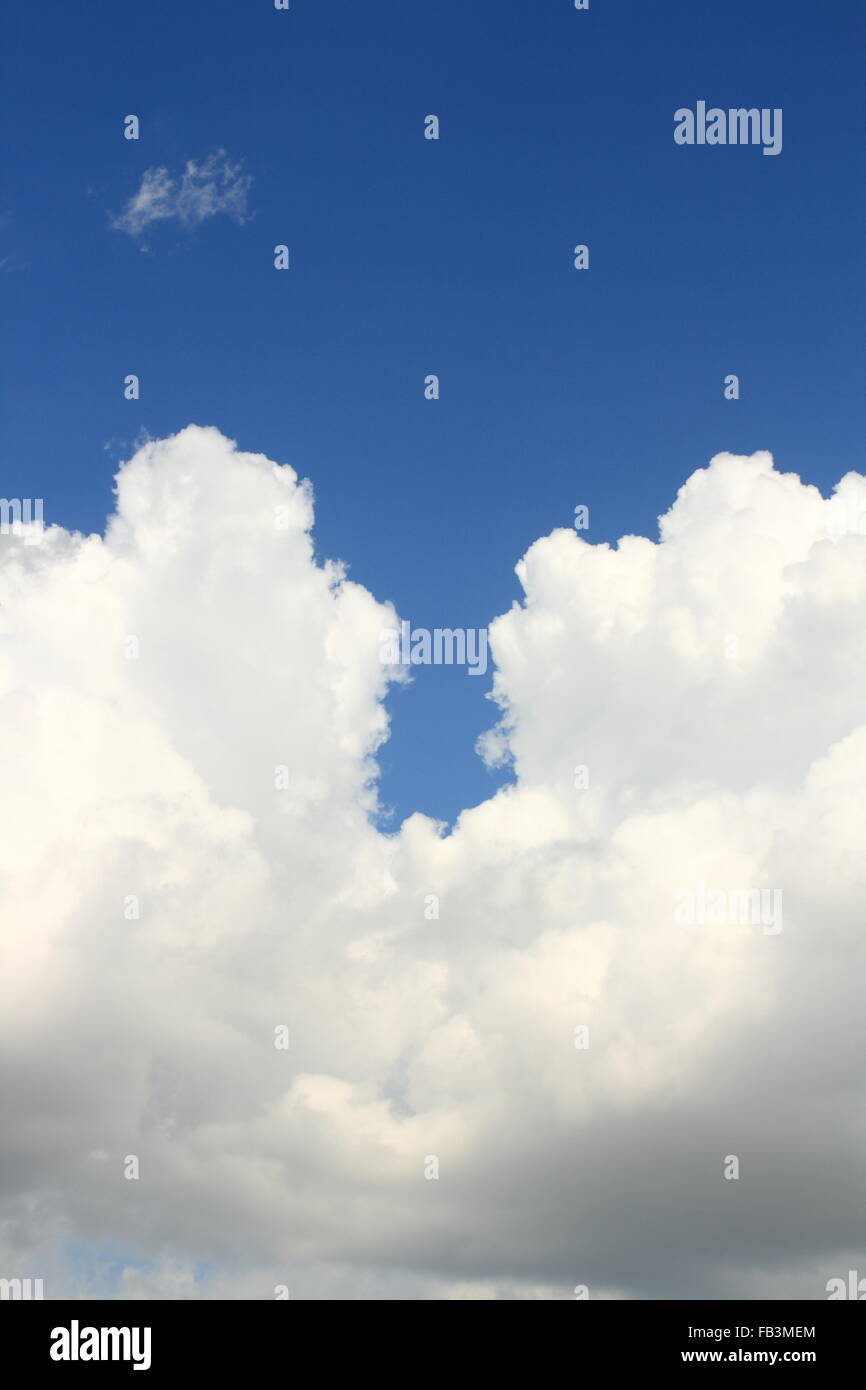 abstract background of blue sky and white cloud during daytime Stock ...