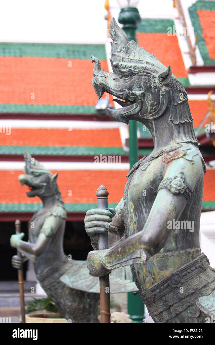 Buddhist demon statue hi-res stock photography and images - Alamy