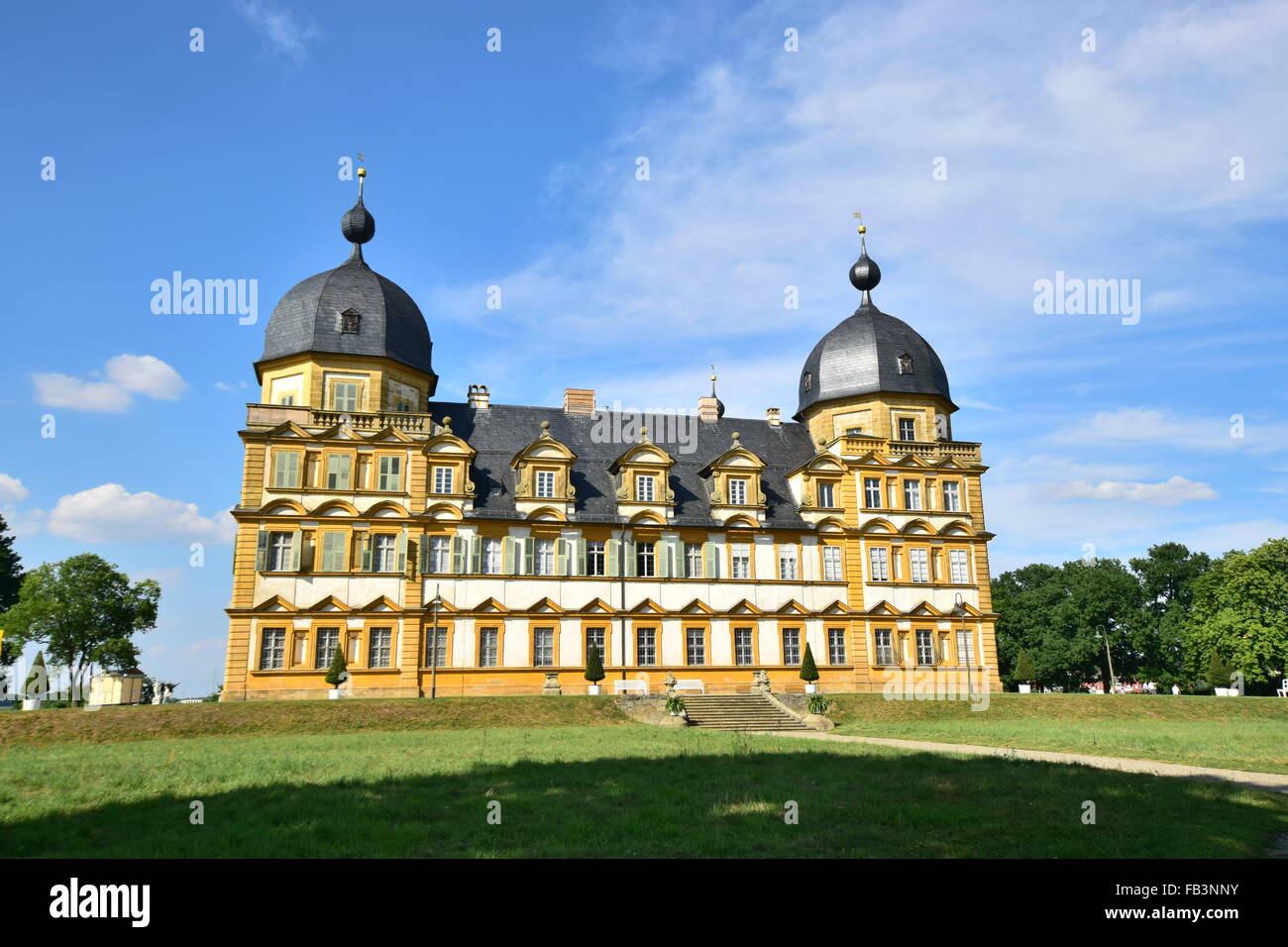 SCHLOSS SEEHOF castle near Bamberg, Bavaria, region Upper Franconia ...