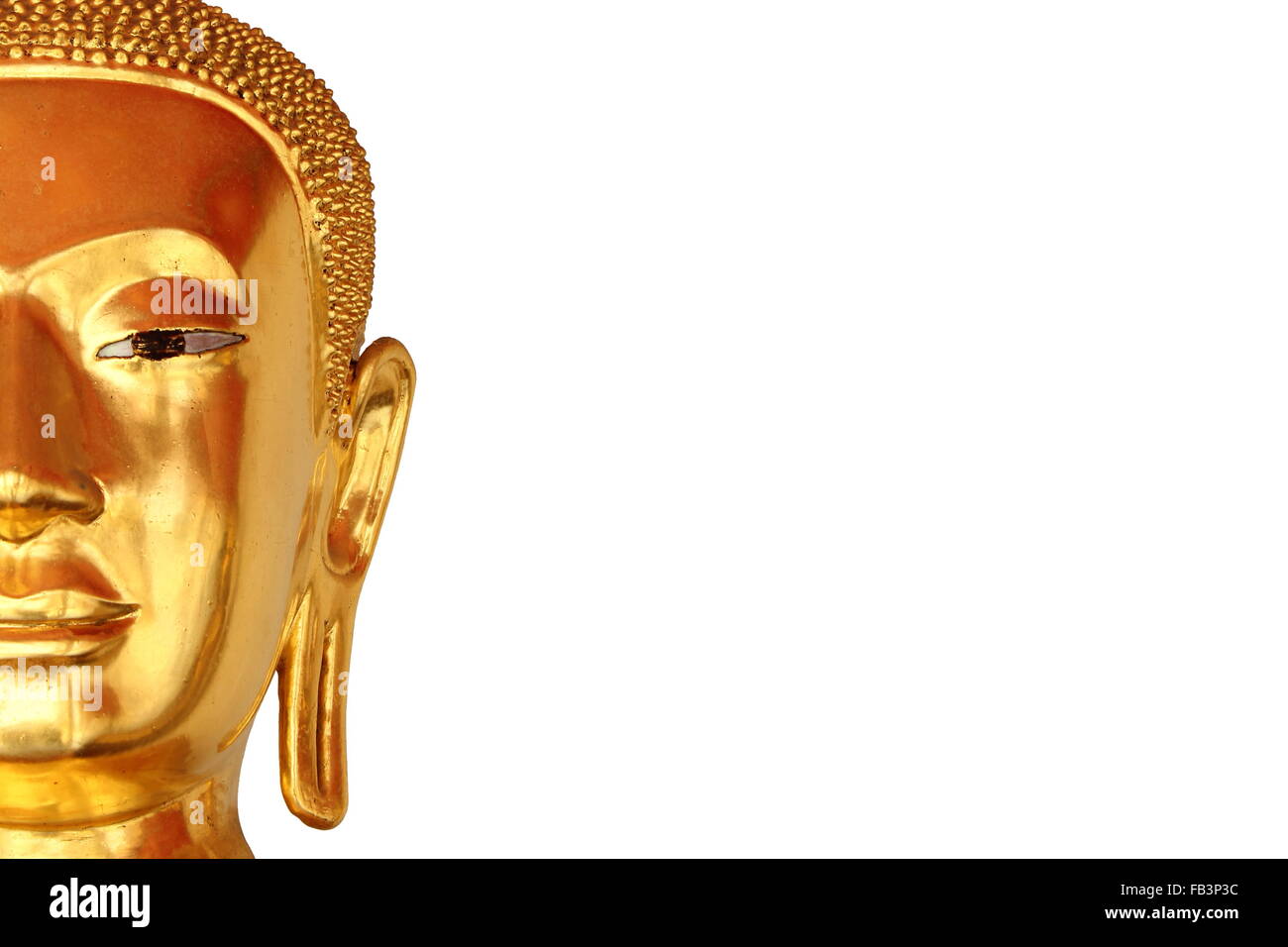 Half buddha face hi-res stock photography and images - Alamy
