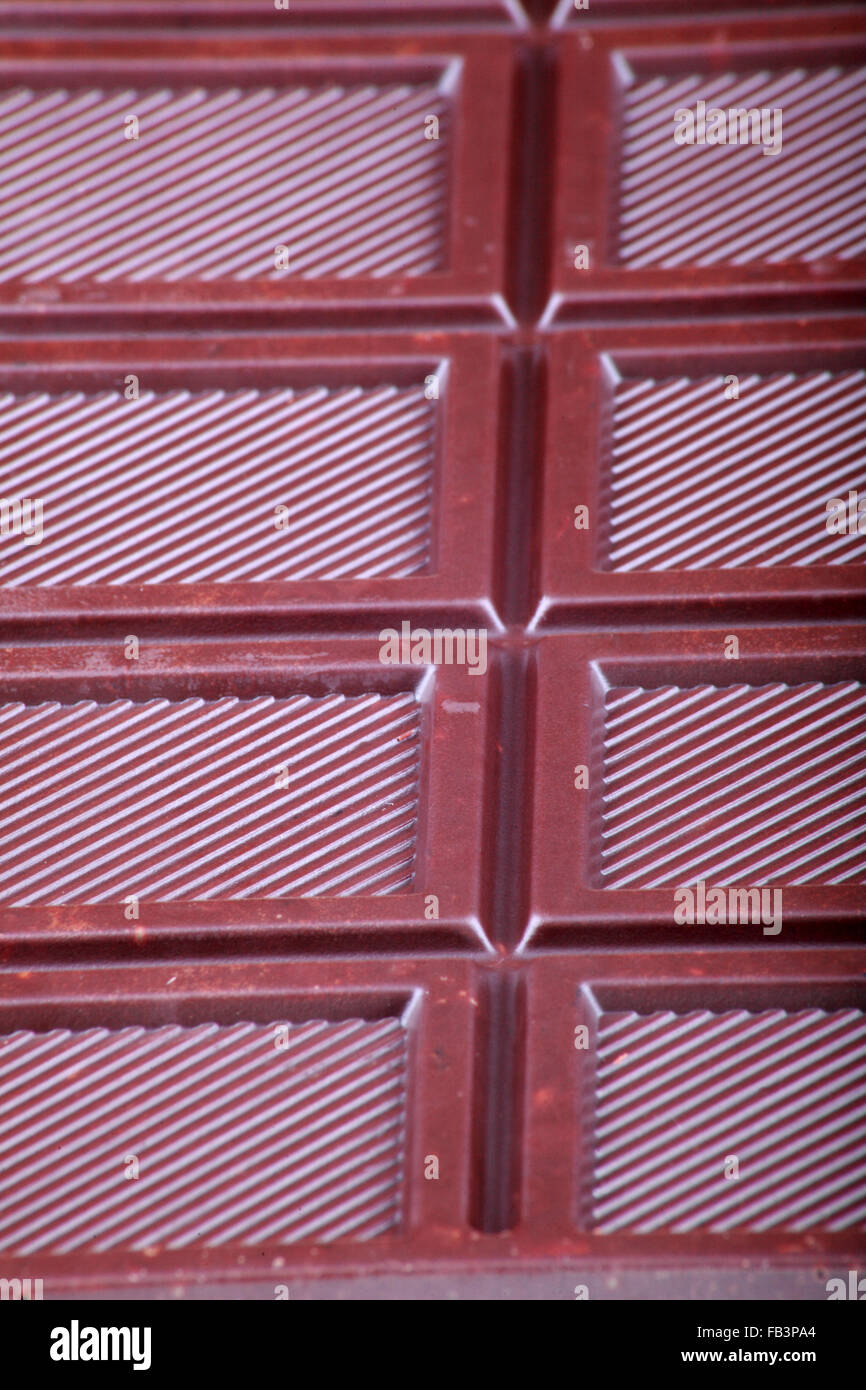 bar of brown chocolate Stock Photo - Alamy