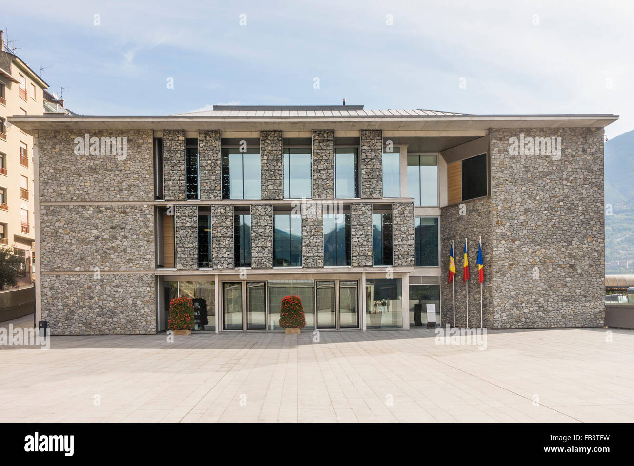 Parlament, Consell General, Andorra la Vella, capital city of Andorra ...