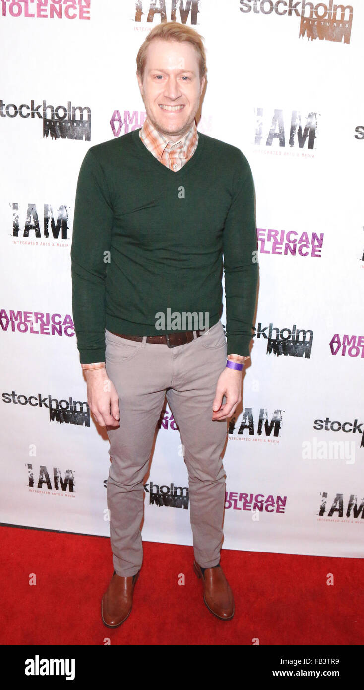 LA premiere of 'American Violence' - Arrivals Featuring: Wayne Bastrup Where: Los Angeles ...