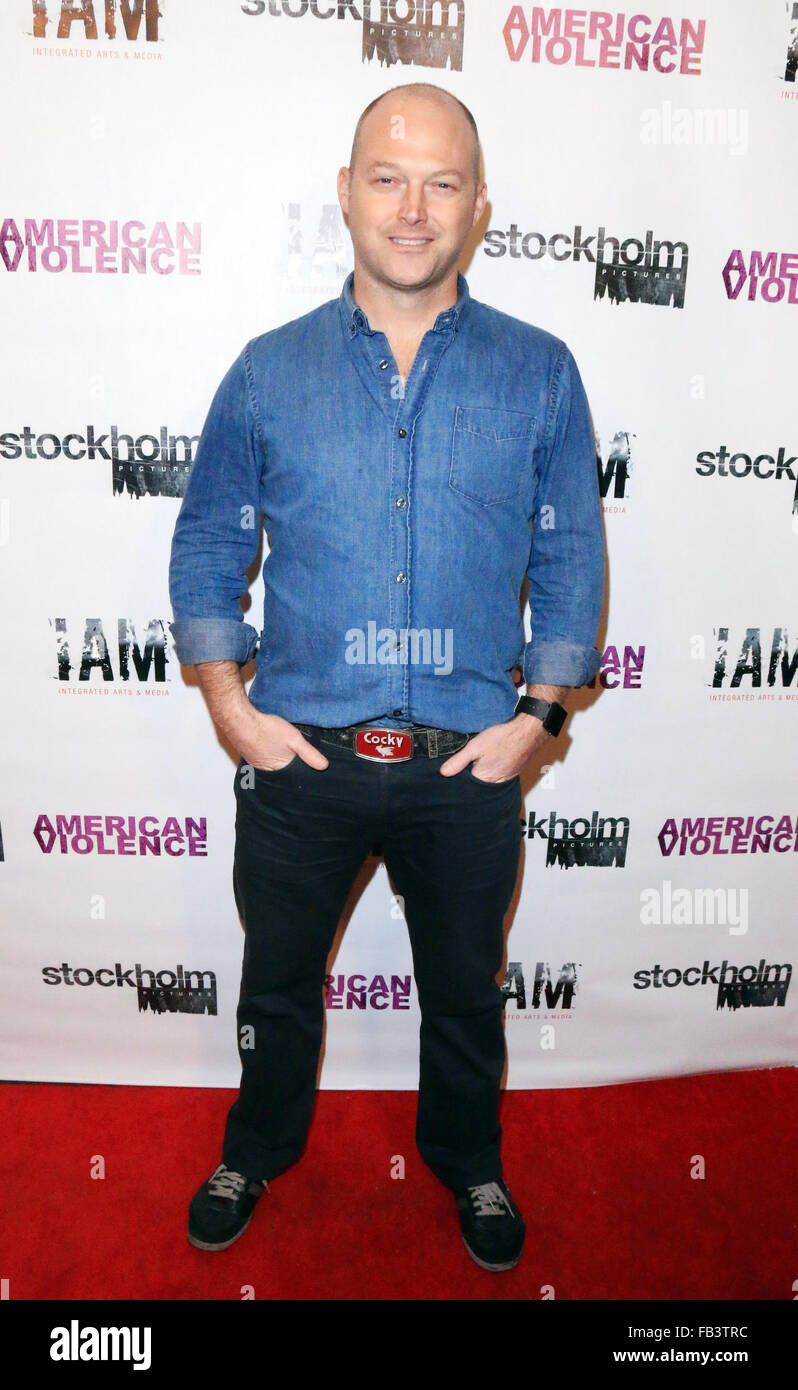 LA premiere of 'American Violence' - Arrivals Featuring: Sean Patrick ...