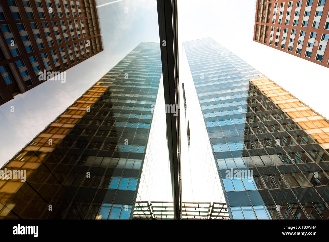 IZD Tower, Danube City, DC, Vienna, Austria Stock Photo - Alamy