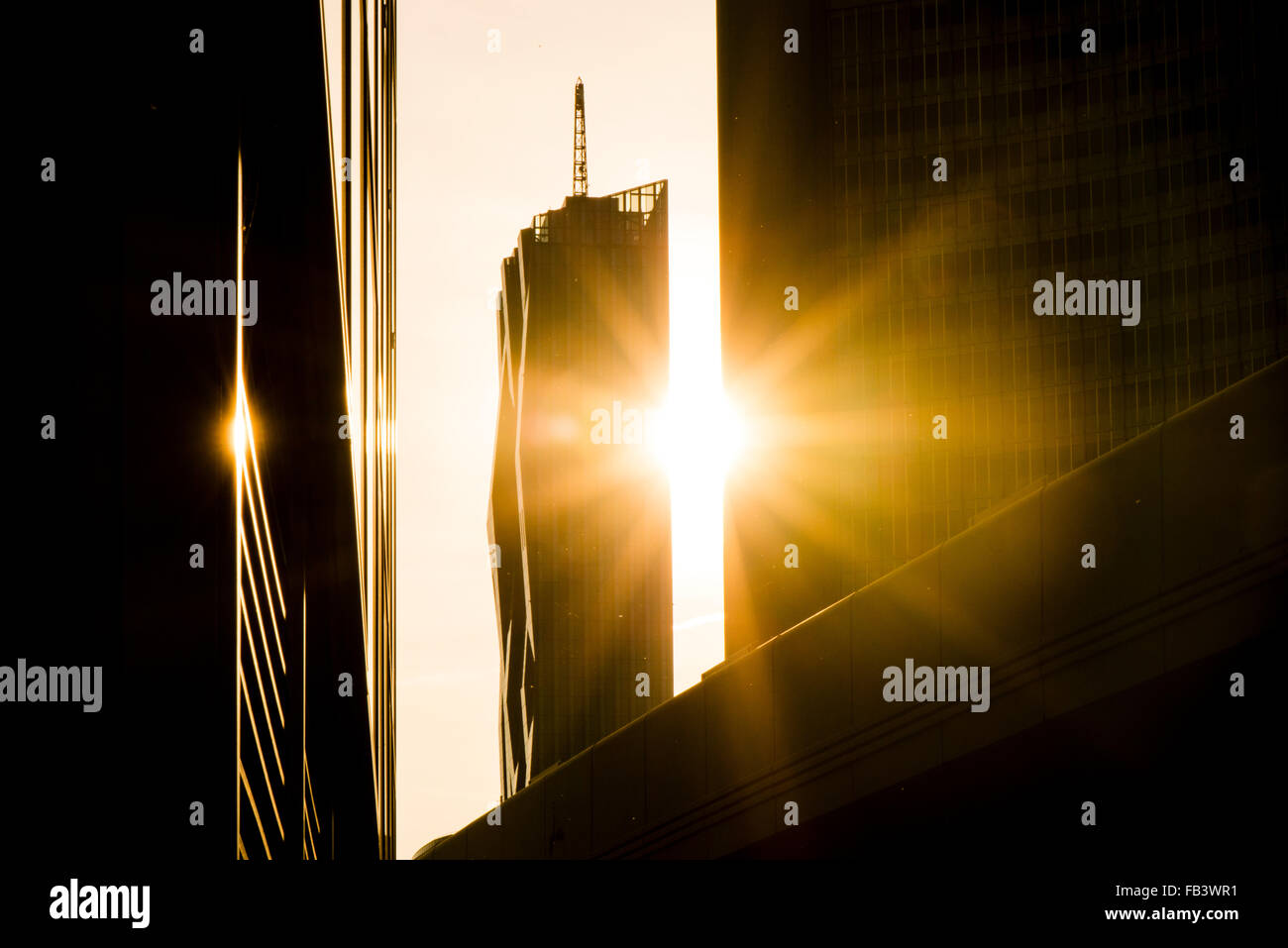 DC Tower, DC, Danube City, Wien, Vienna, Austria, architect Dominique ...