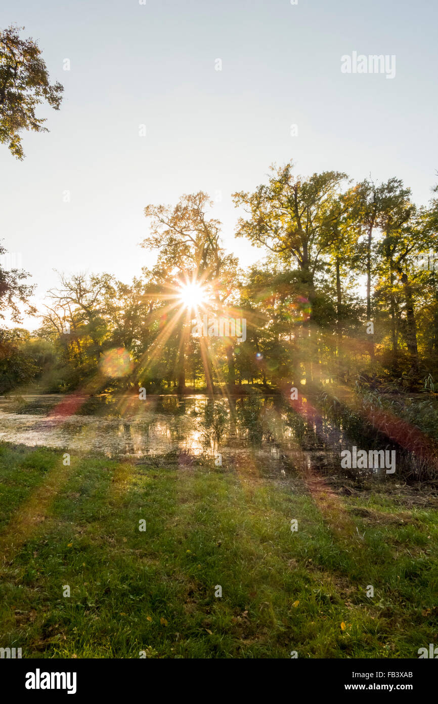 UNESCO World Heritage Site, Landscape Garden of Lednice Castle, Lednice ...