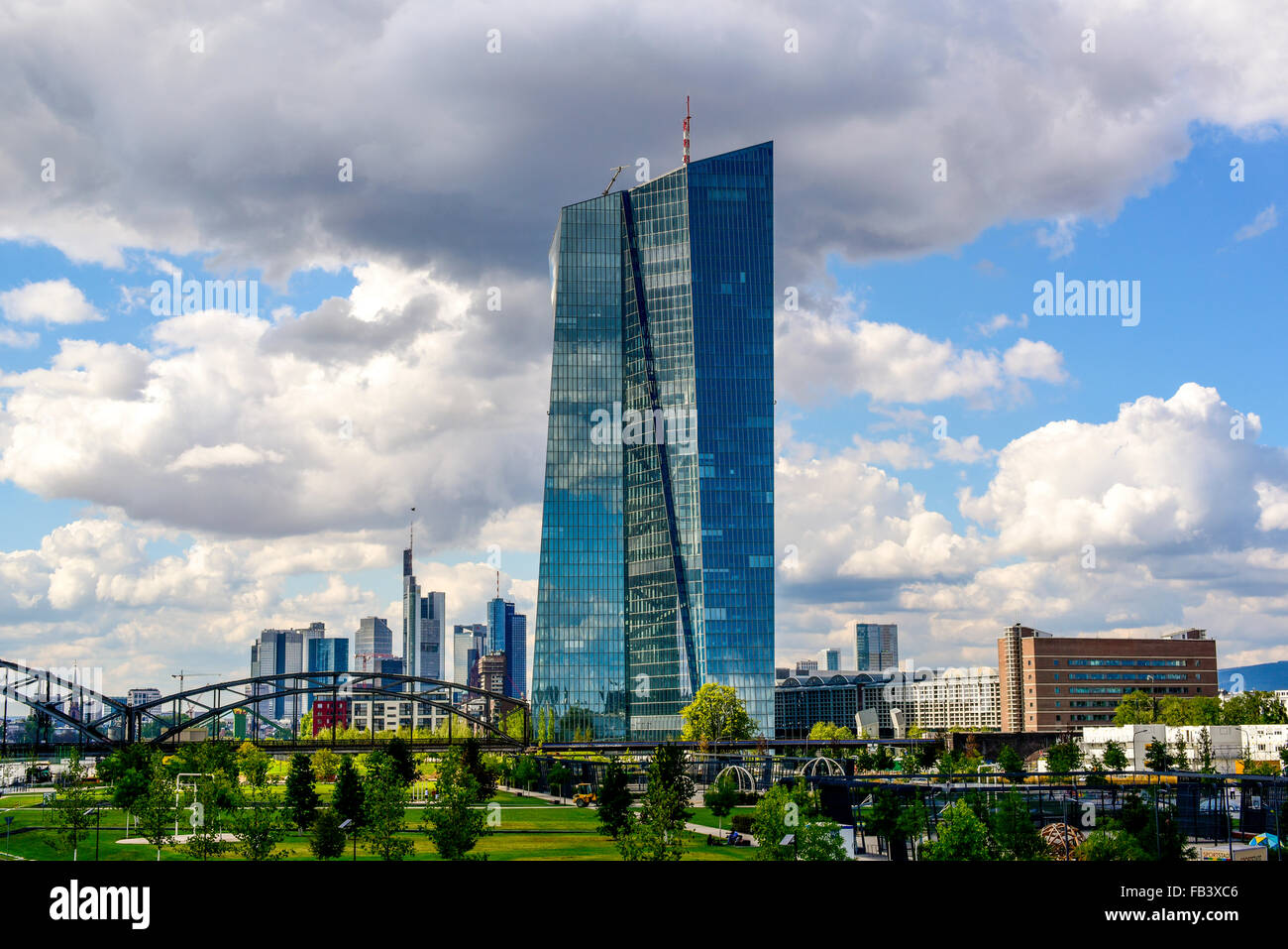 ECB, European Central Bank, Frankfurt, Germany, Hessen Stock Photo - Alamy