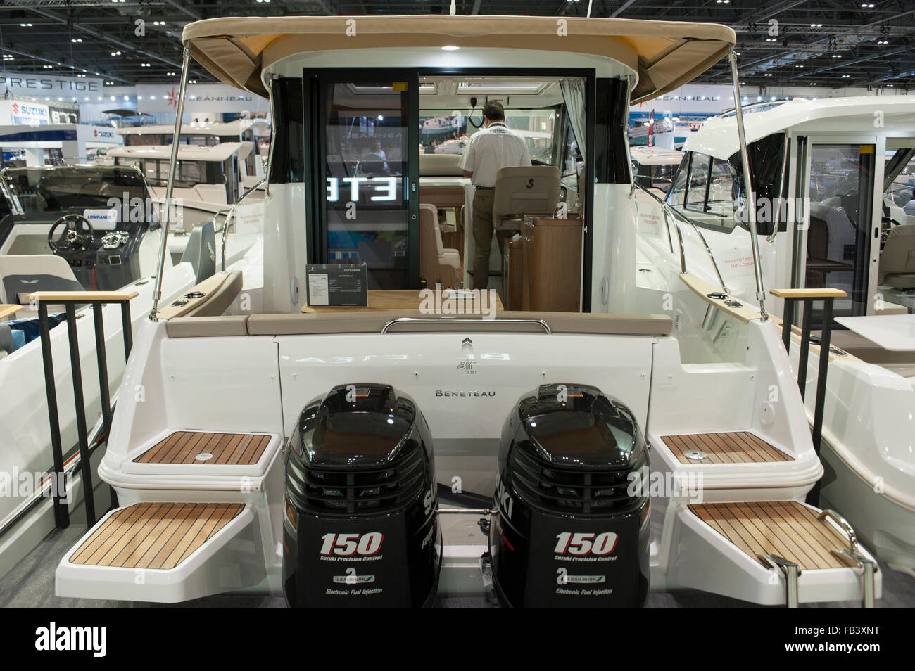 Opening day of the 62nd London Boat Show at Excel in London’s Docklands ...