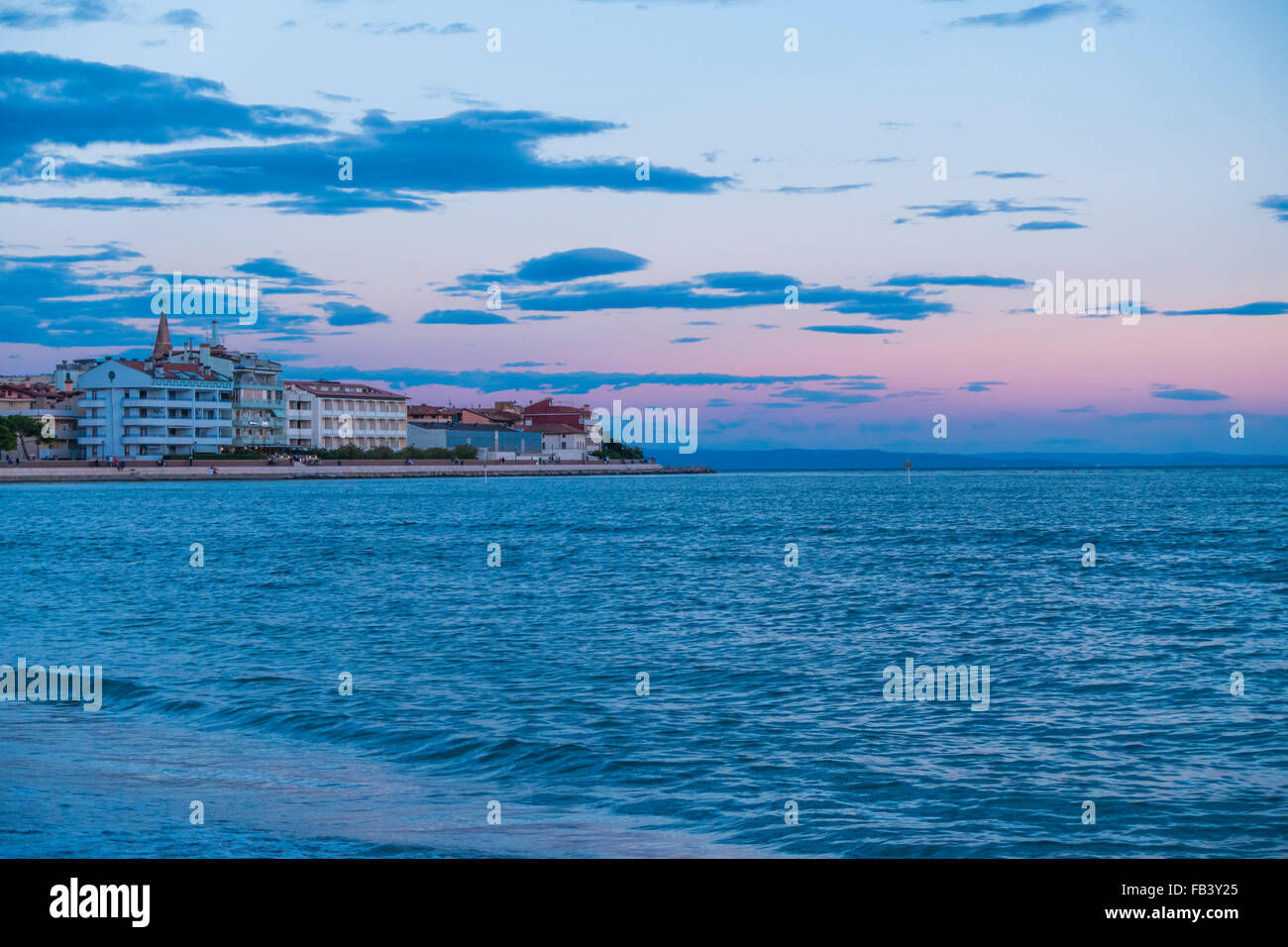 Tourist Beach Village of Grado, Friuli-Venezia Giulia, Italy, Friaul ...