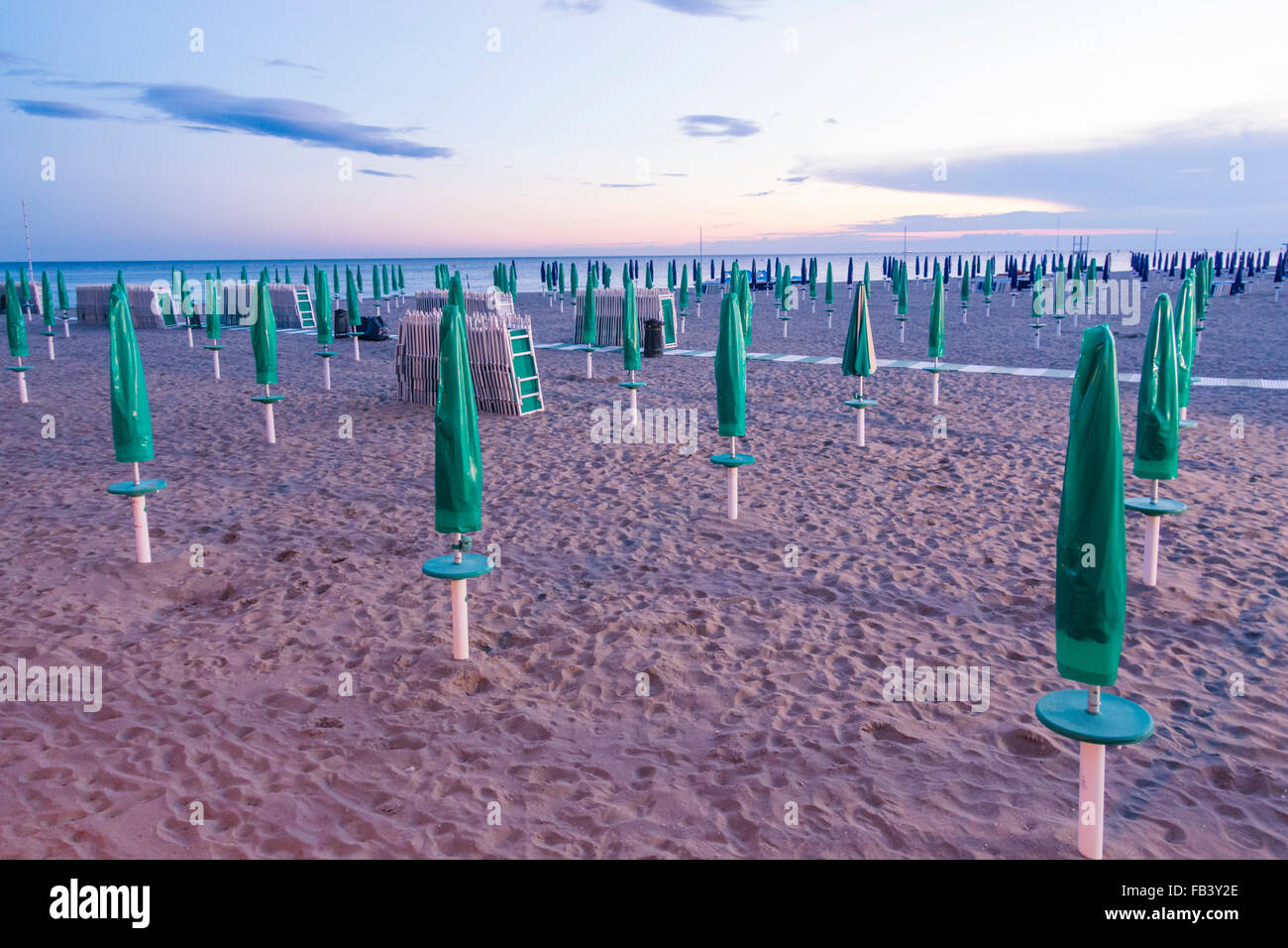 Tourist Beach Village of Grado, Friuli-Venezia Giulia, Italy, Friaul ...