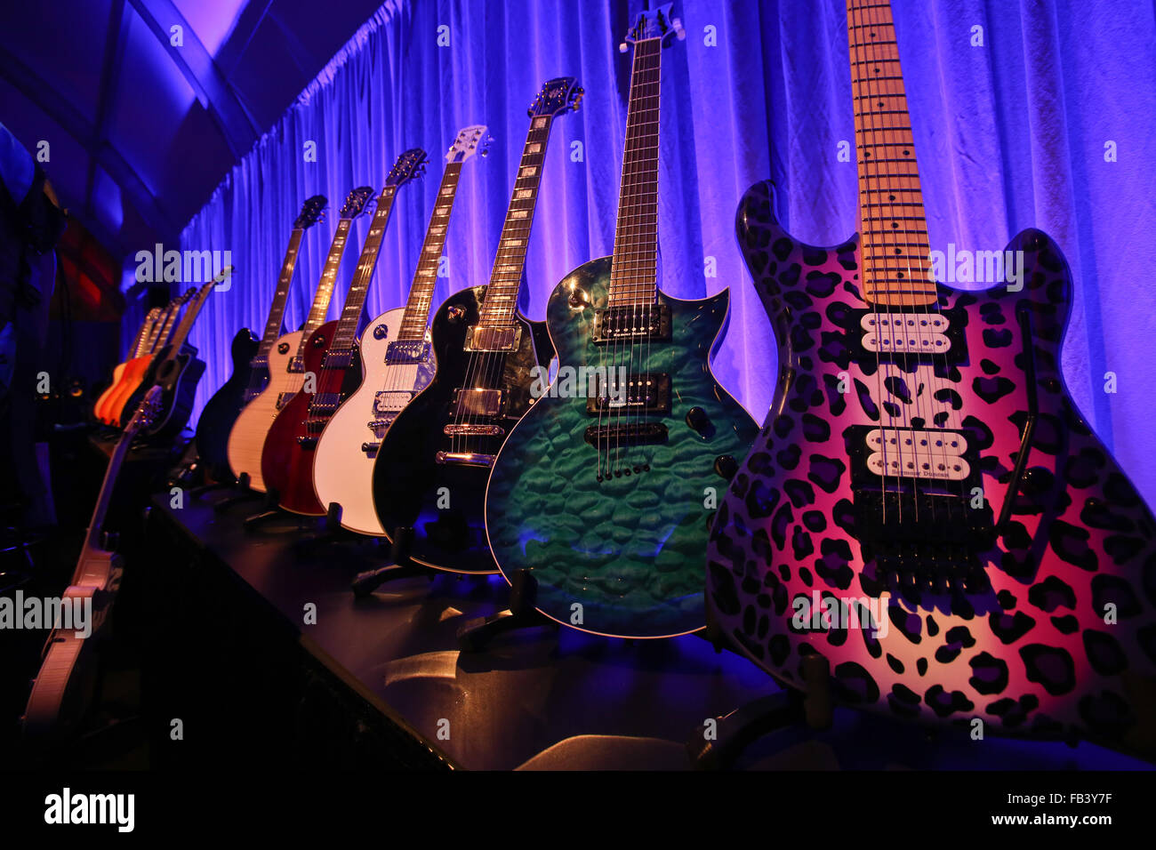 Las Vegas, Nevada, USA. 8th Jan, 2016. Musicians of all ages converged ...